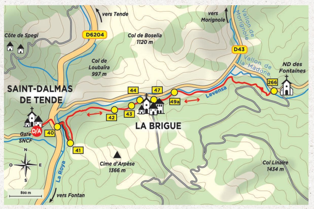 Saint Dalmas de Tende à Notre Dame des Fontaines | Randoxygène